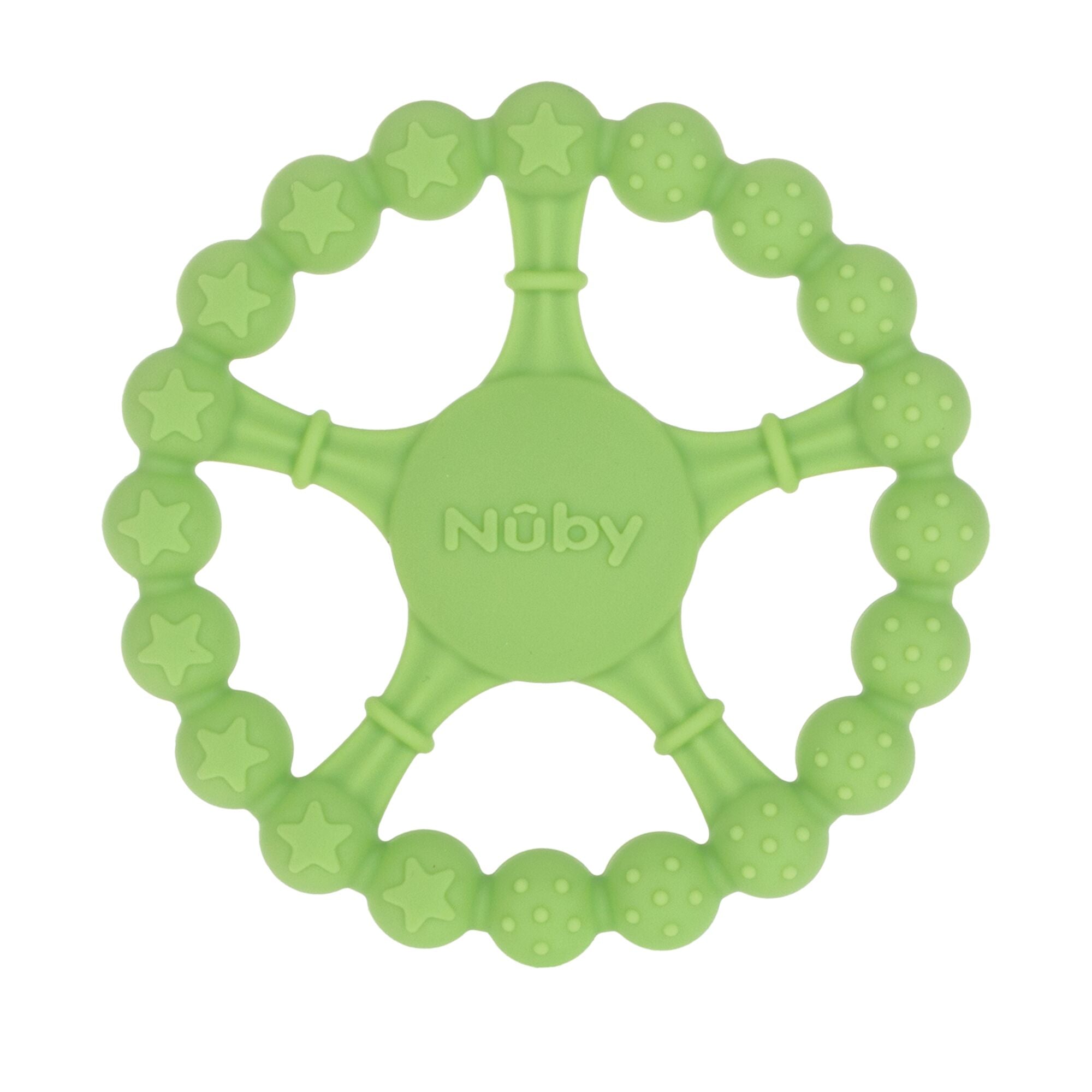 Silicone Wheel Teether – Nuby