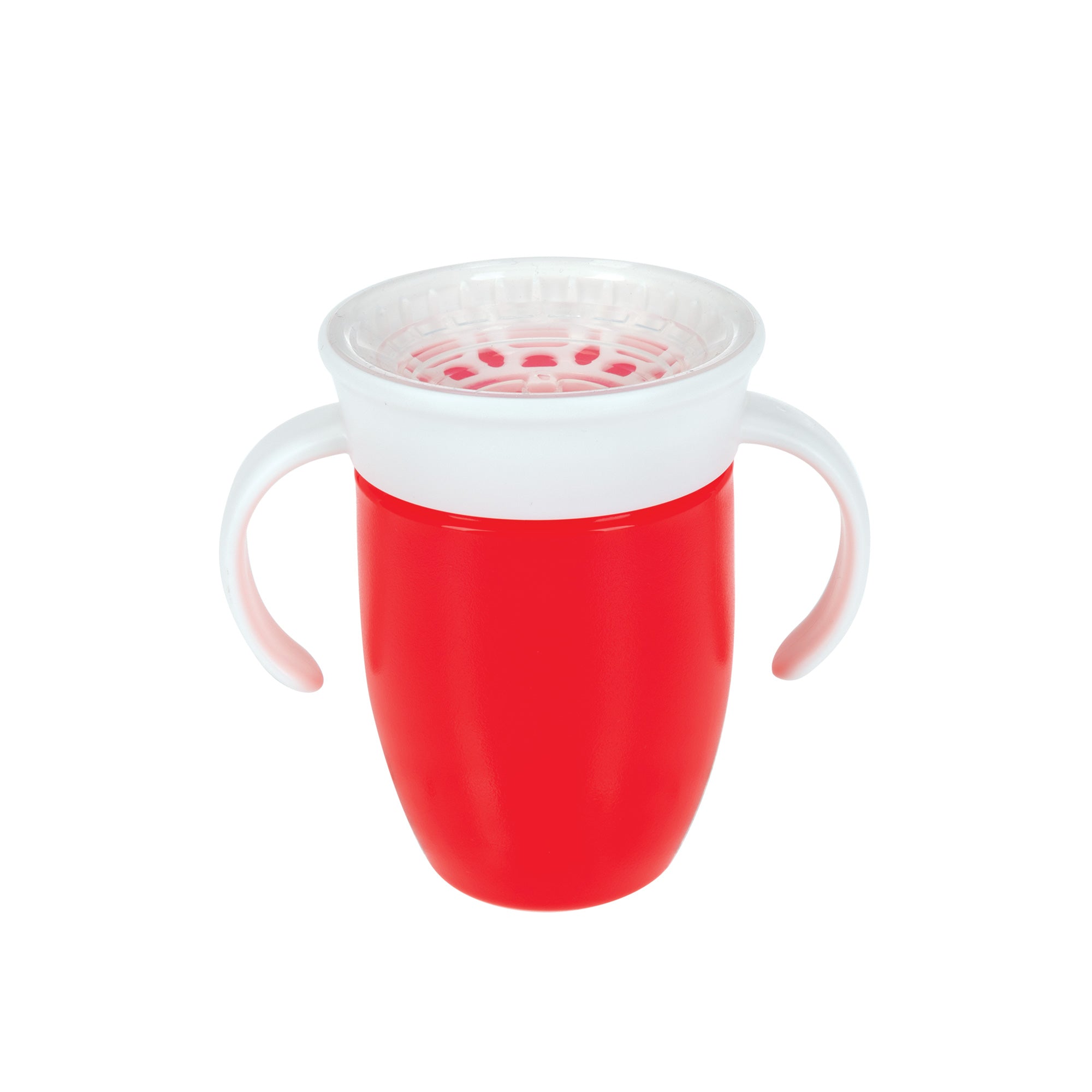 360 Wonder Cup with Handles (3 Pack - 5 oz) | Blue/Red/Aqua – Nuby