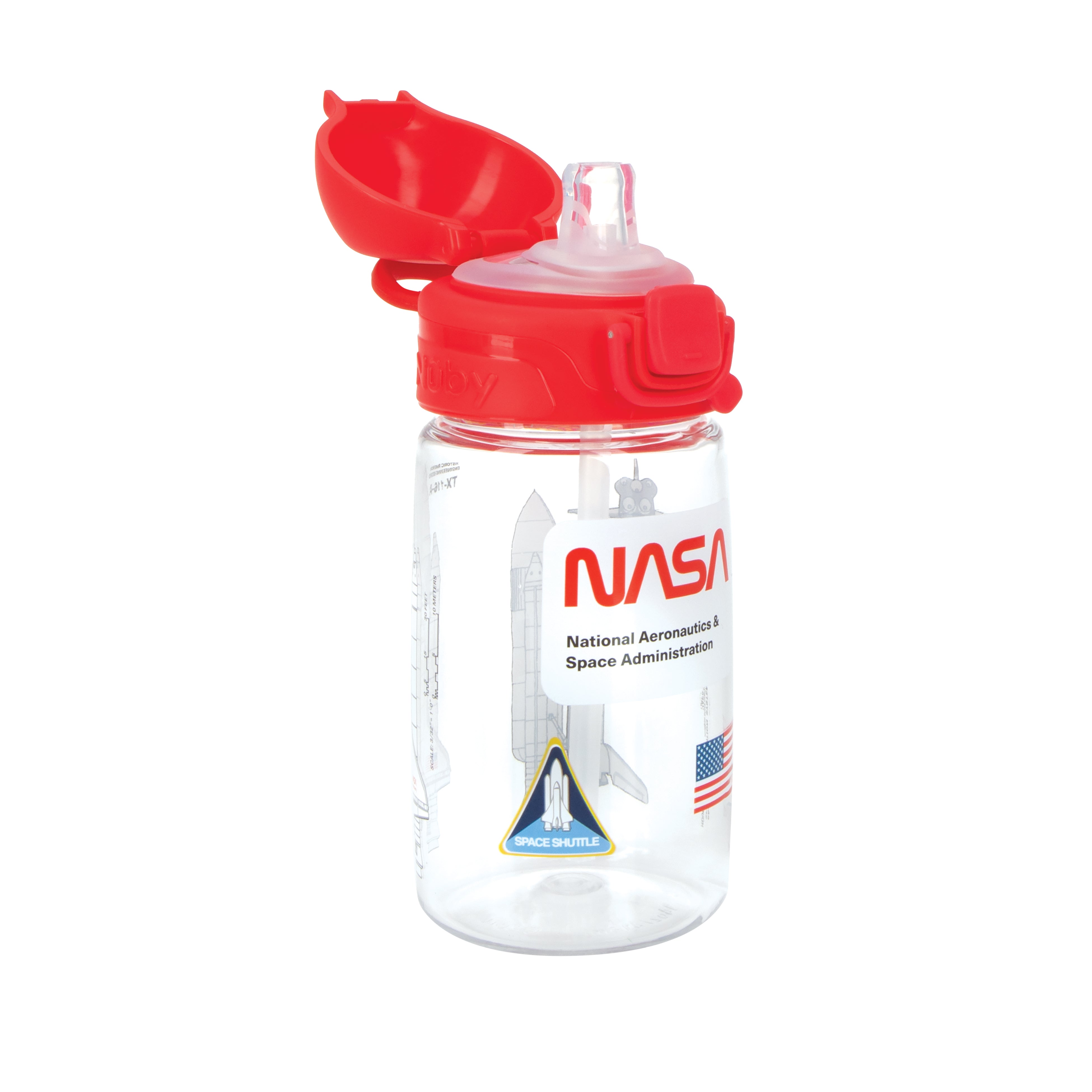 Thirsty Kids NASA Flip-It Blast Water Bottle – Nuby