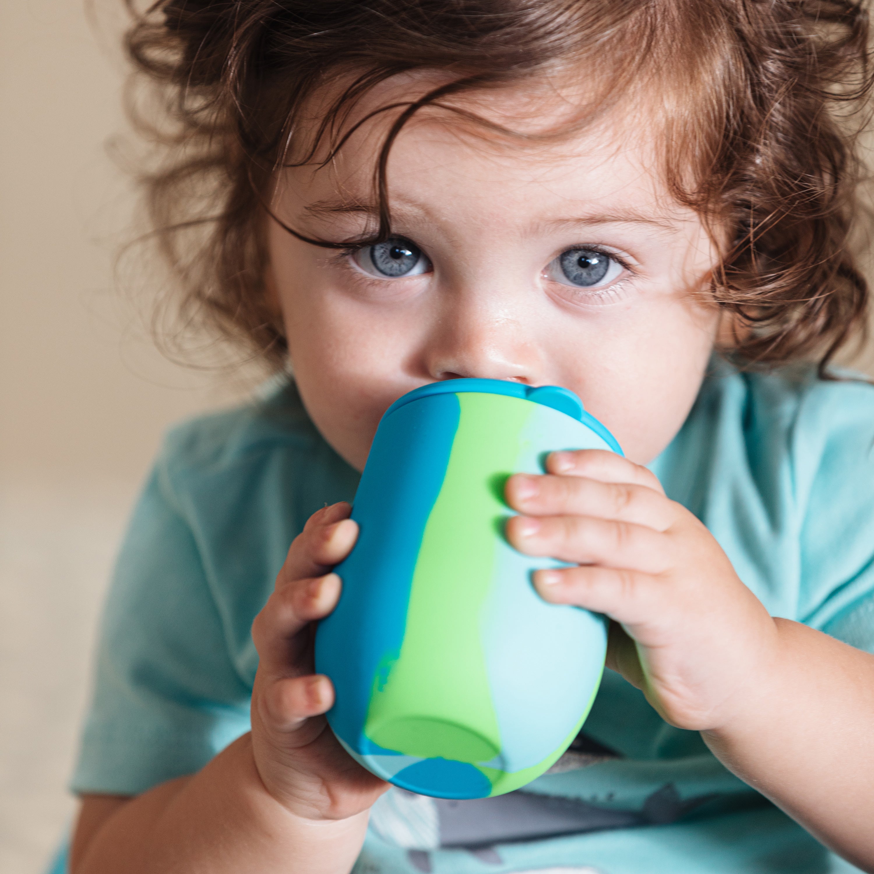 Baby's First Silicone Sippy Cup | The Best Beginner Sippy Cup – Nuby